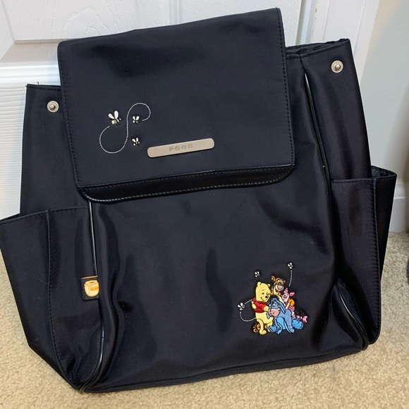 Disney | Bags | Disney Store Embroidered Winnie The Pooh Backpack ...